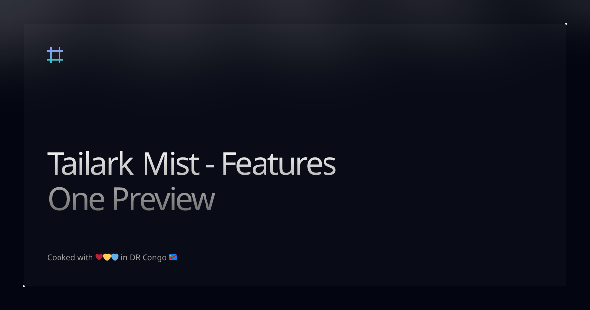 Features One | Tailark Mist
