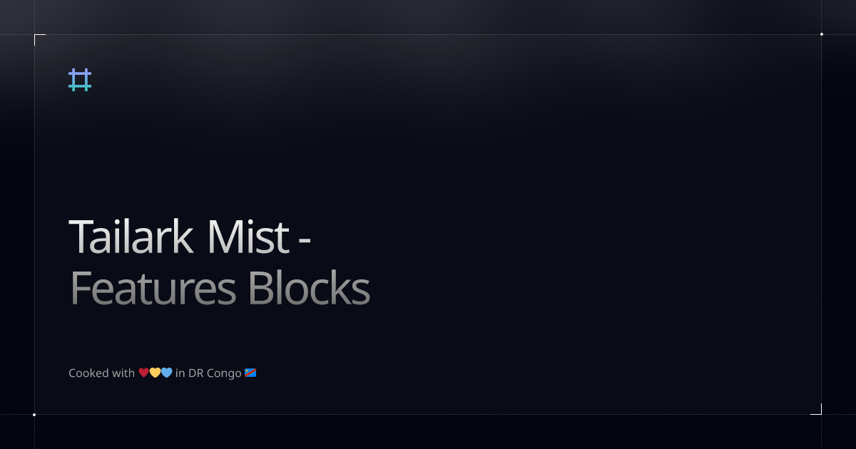 Shadcn Features Blocks | Tailark Mist
